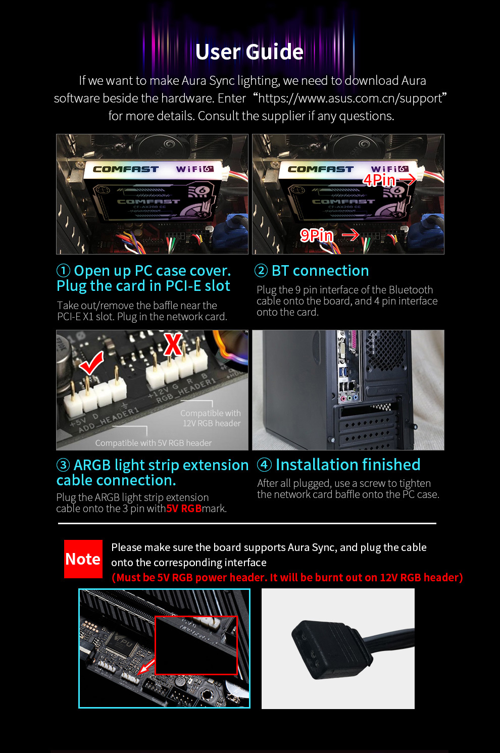 CF-AX210 CP - Wireless Adapter - COMFAST