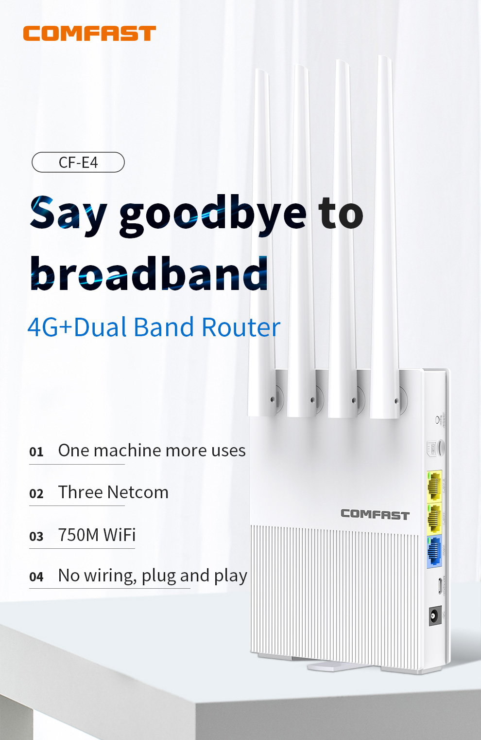 CF-E4 - Wireless Router - COMFAST