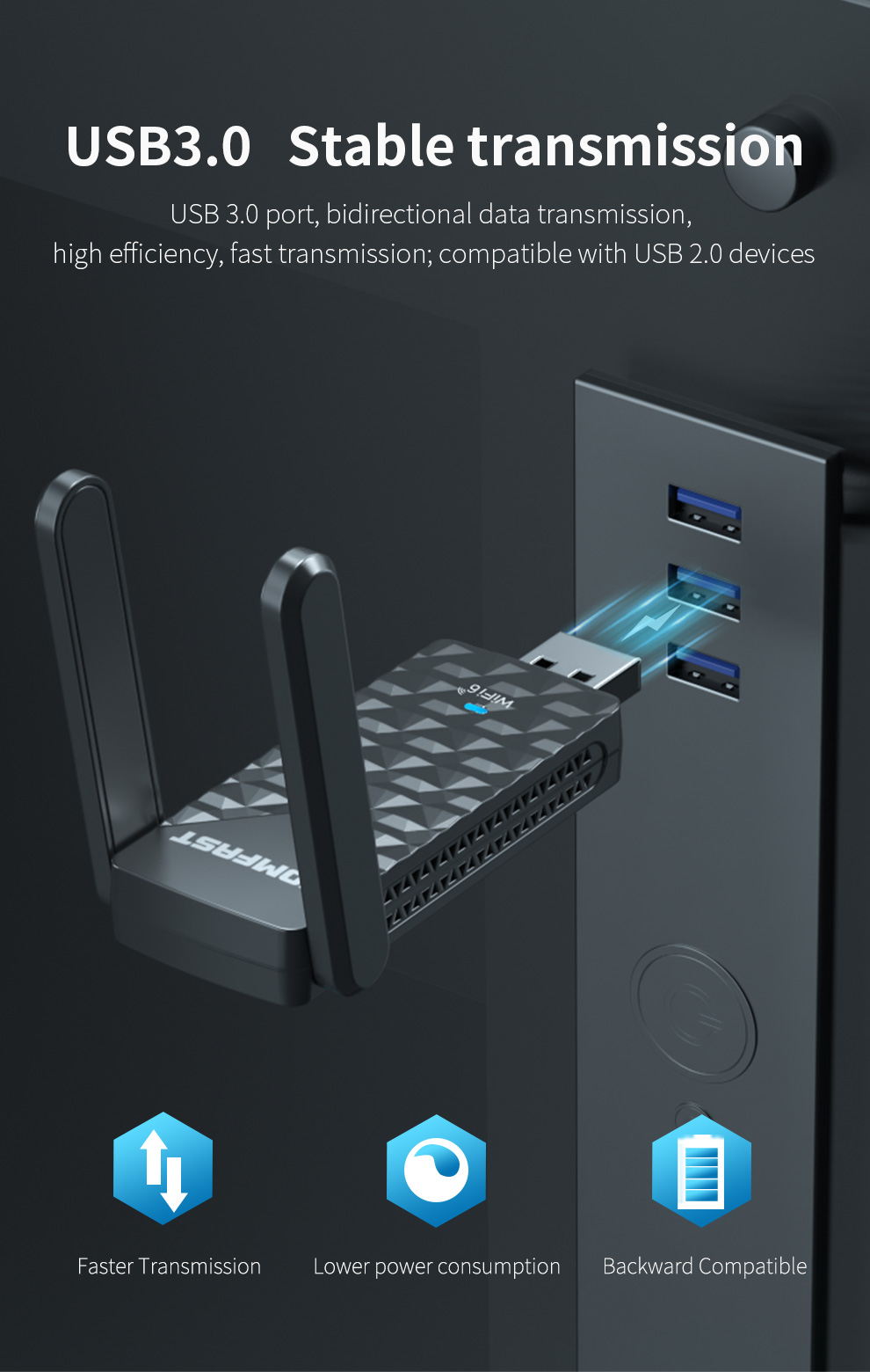 CF-962AX - Wireless Adapter - COMFAST